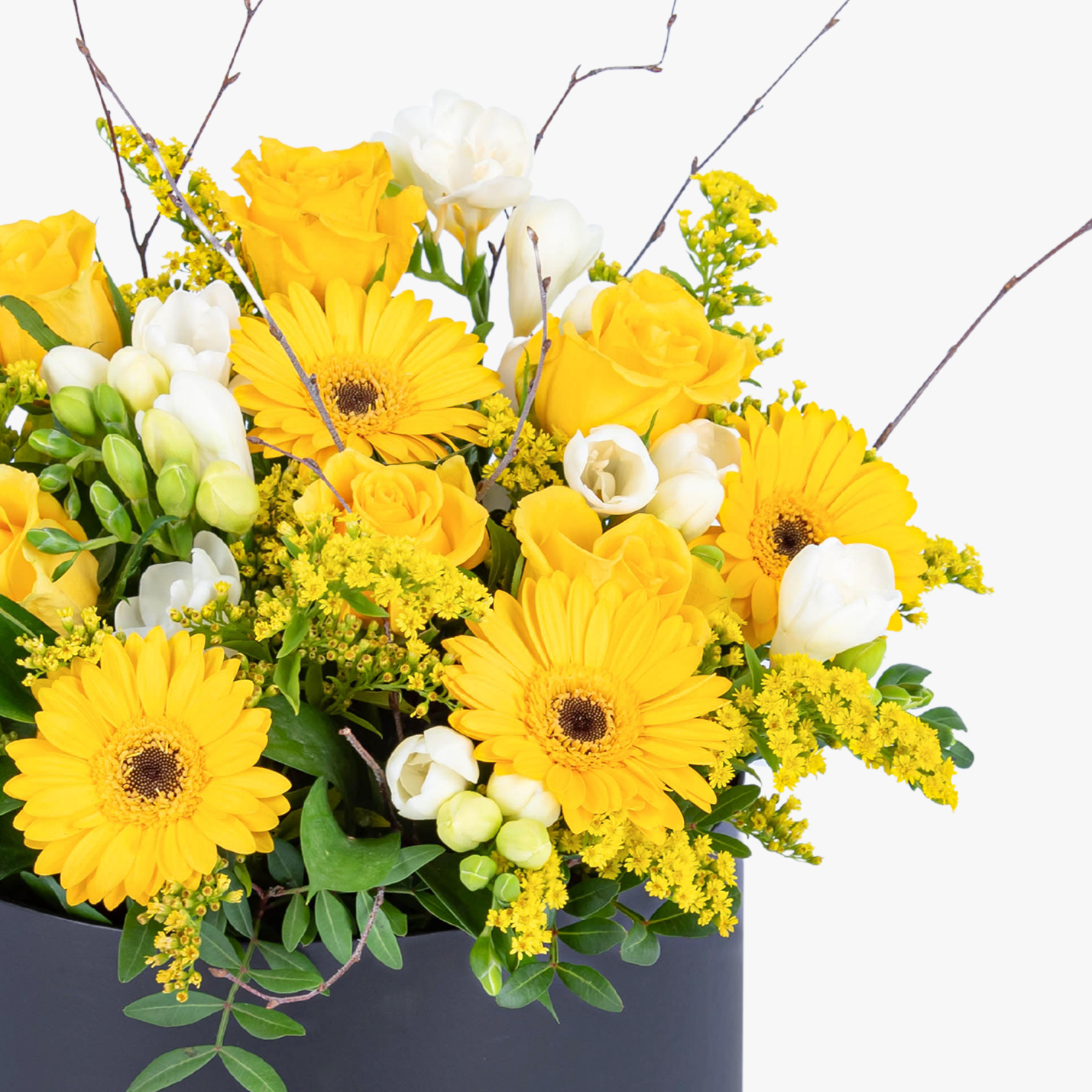 Lemon Cello Hatbox | Haute Florist